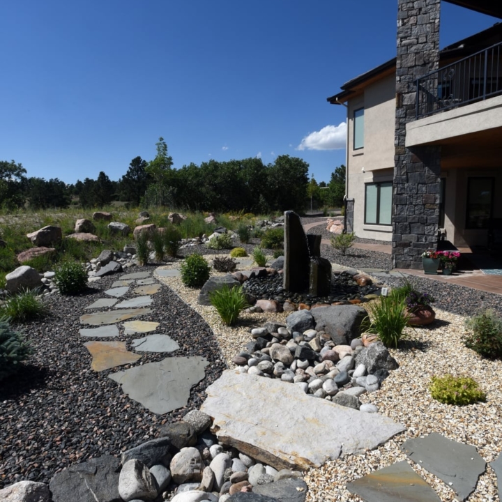 Xeriscape Colorado Springs | Colorado Xeriscaping - JakesDesigns